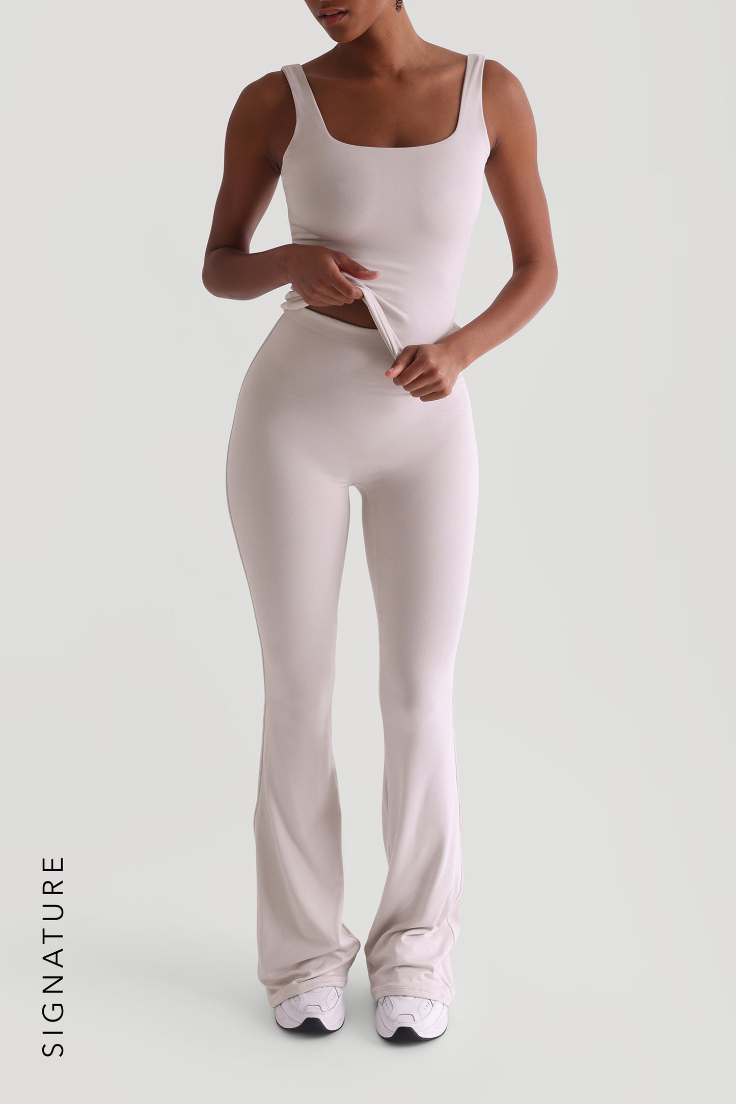 Second Skin Tank Top - Soft Beige – My Outfit Online